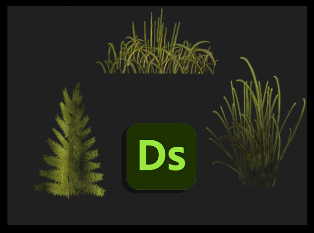 Liam Rutherford - Detailed Grass Foliage