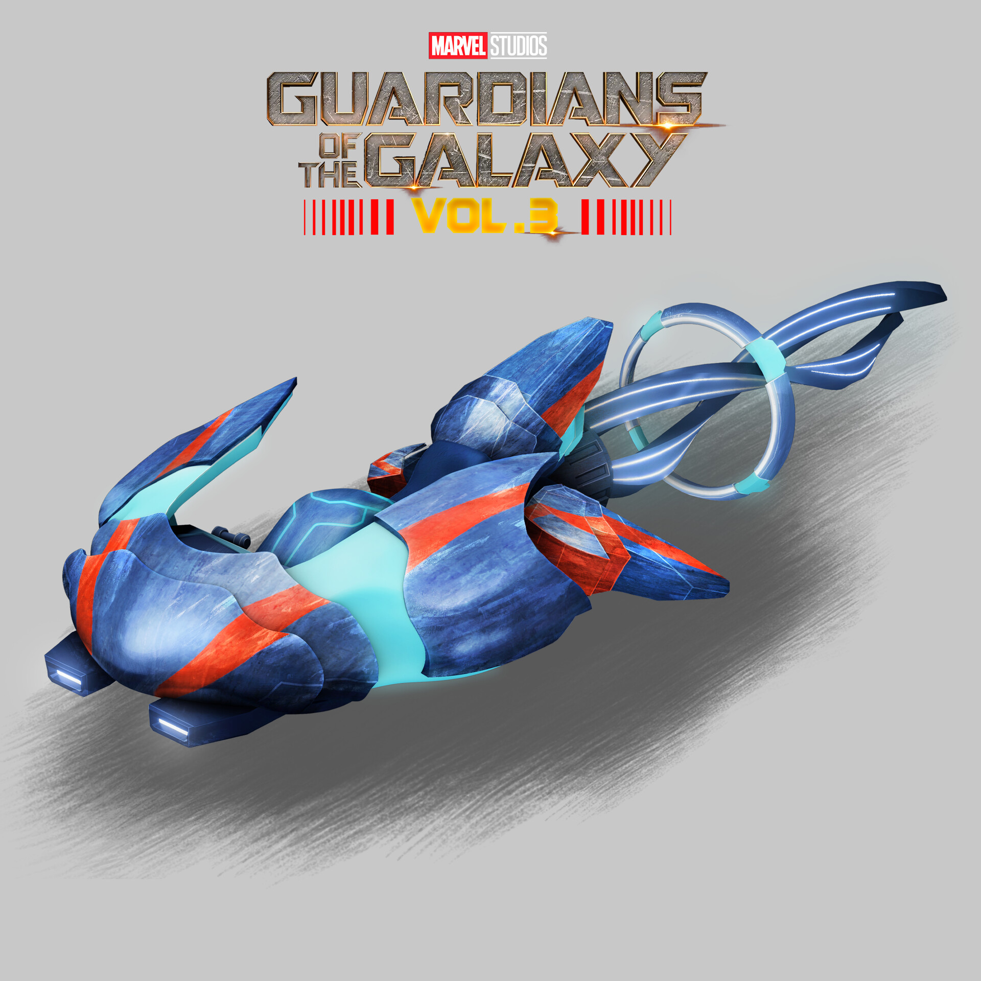 ArtStation - Vodani Fighter Ship - Guardians of The Galaxy Vol.3