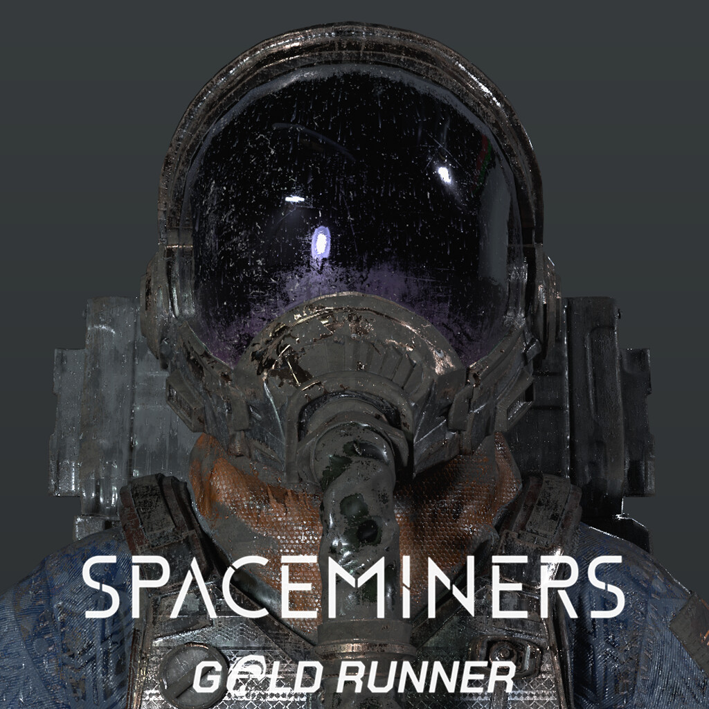 ArtStation - Spaceminers - Gold Runner - Character