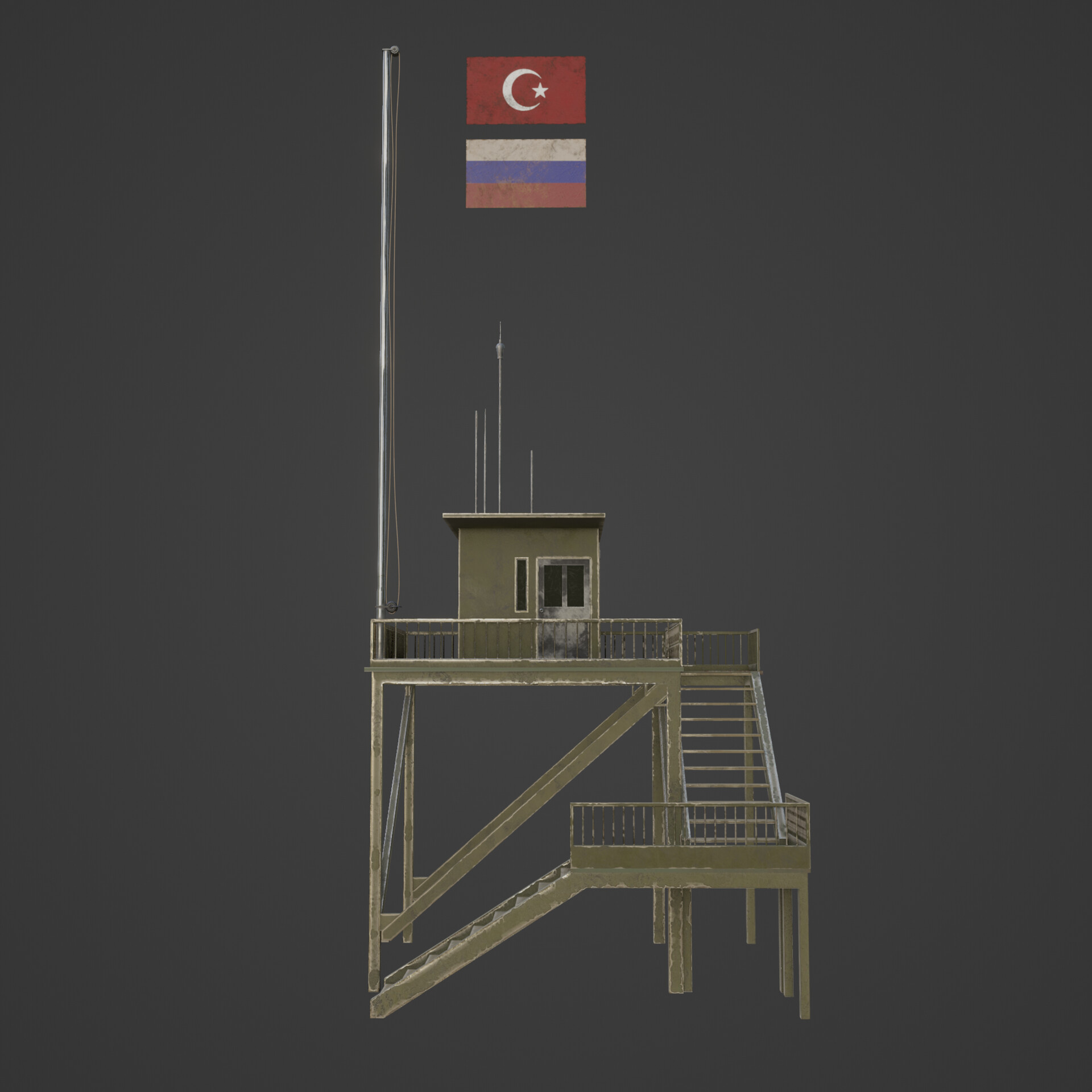 ArtStation - Military Tower