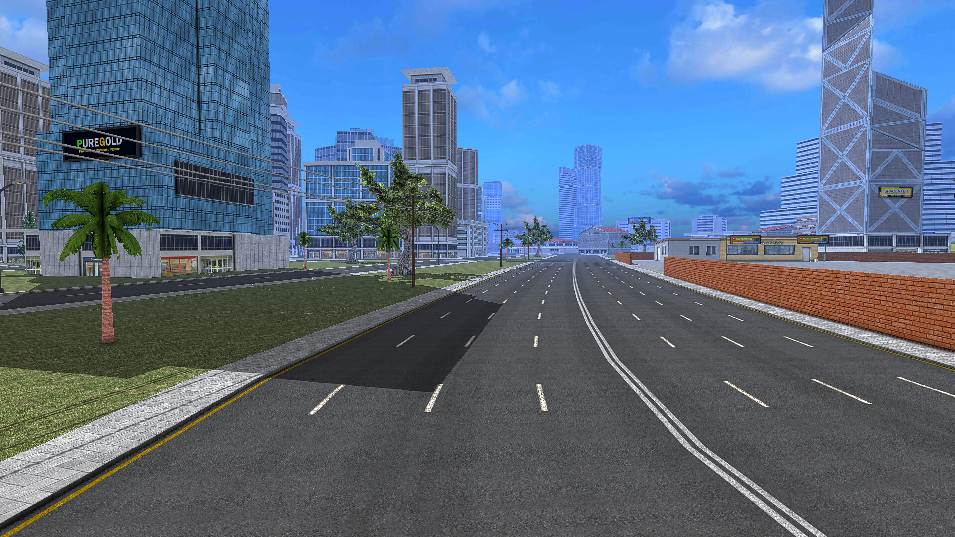 ArtStation - City Highway driving simulator