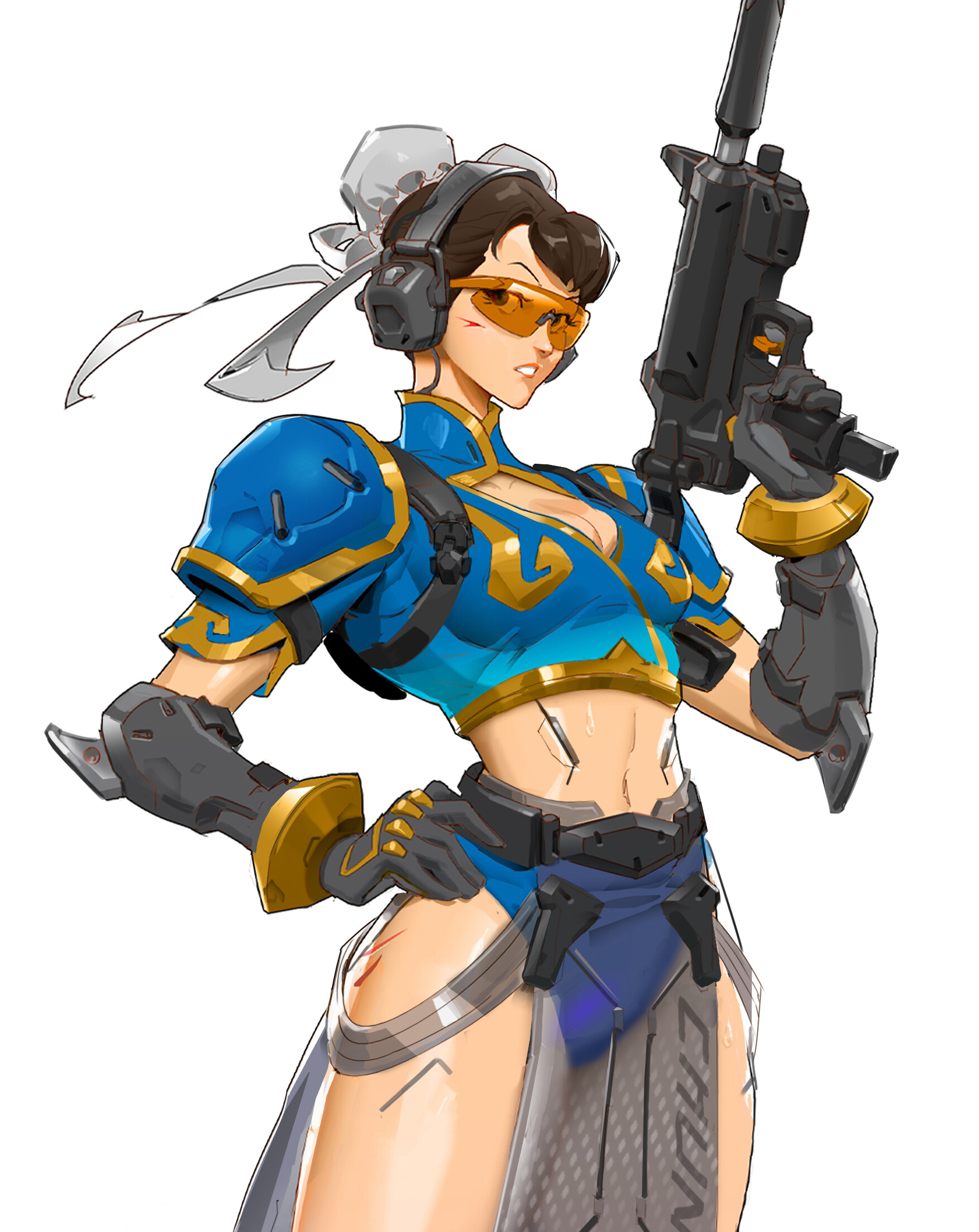 ArtStation - Tactical Chun-Li