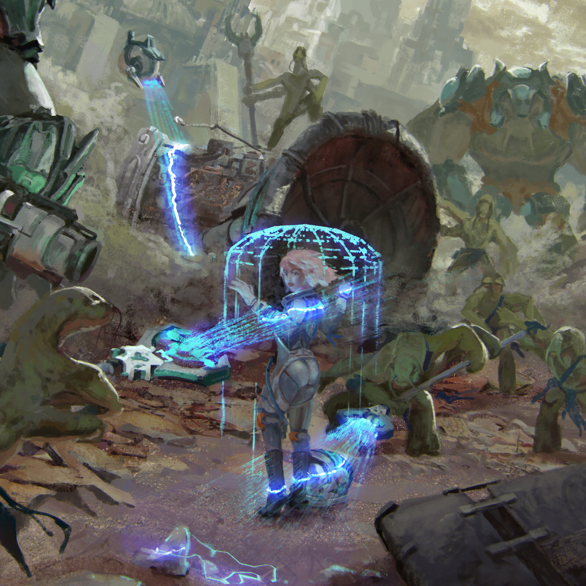 ArtStation - Crash Landing