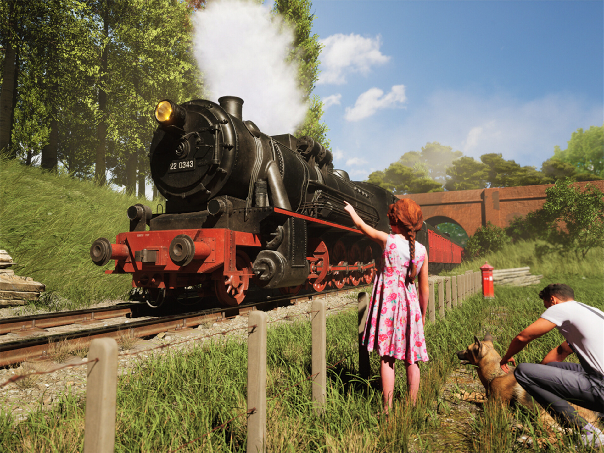 ArtStation - Train Scene Enviornment