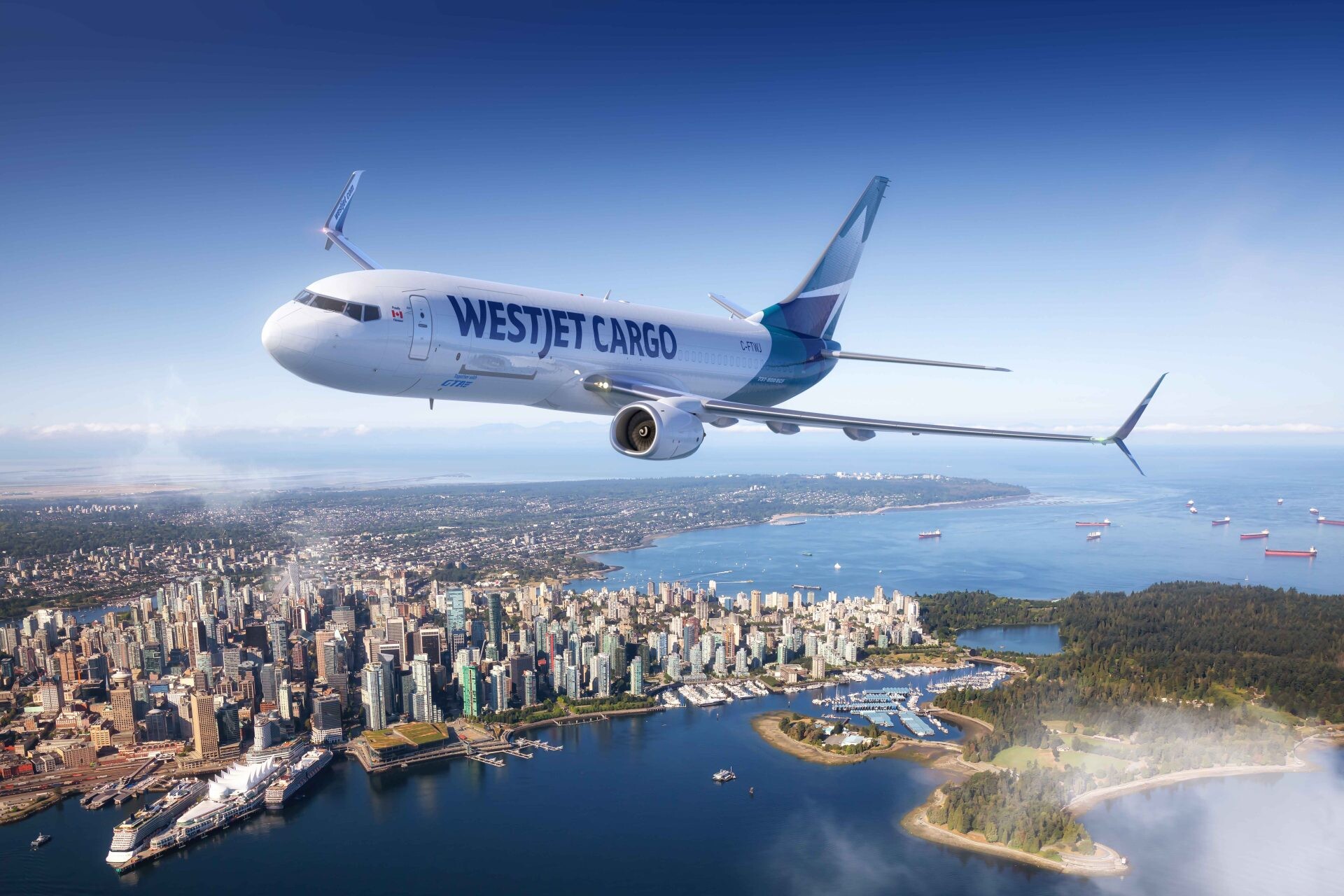 ArtStation - WestJet – Boeing 737-800BCF