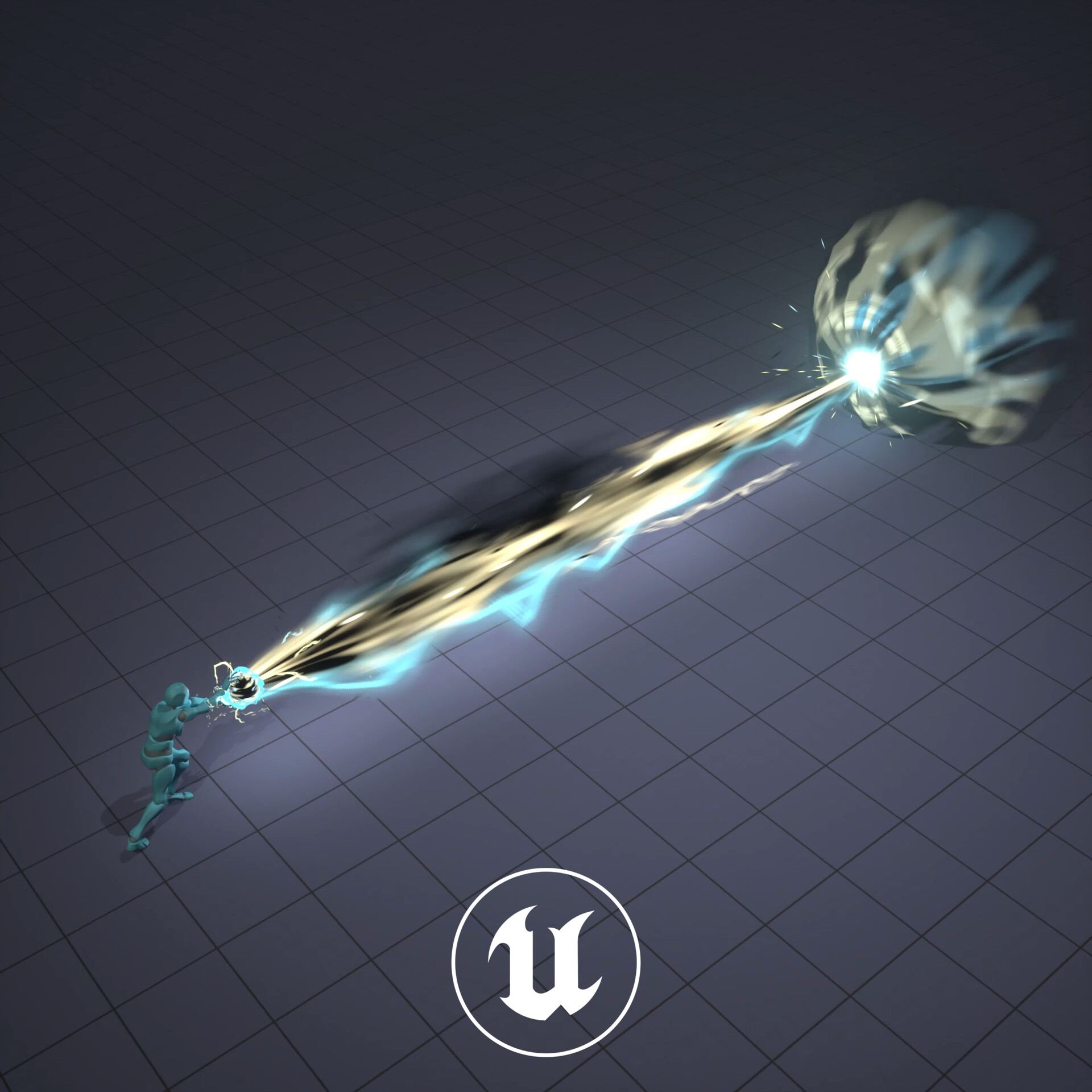 ArtStation - VFX - Electric Beam