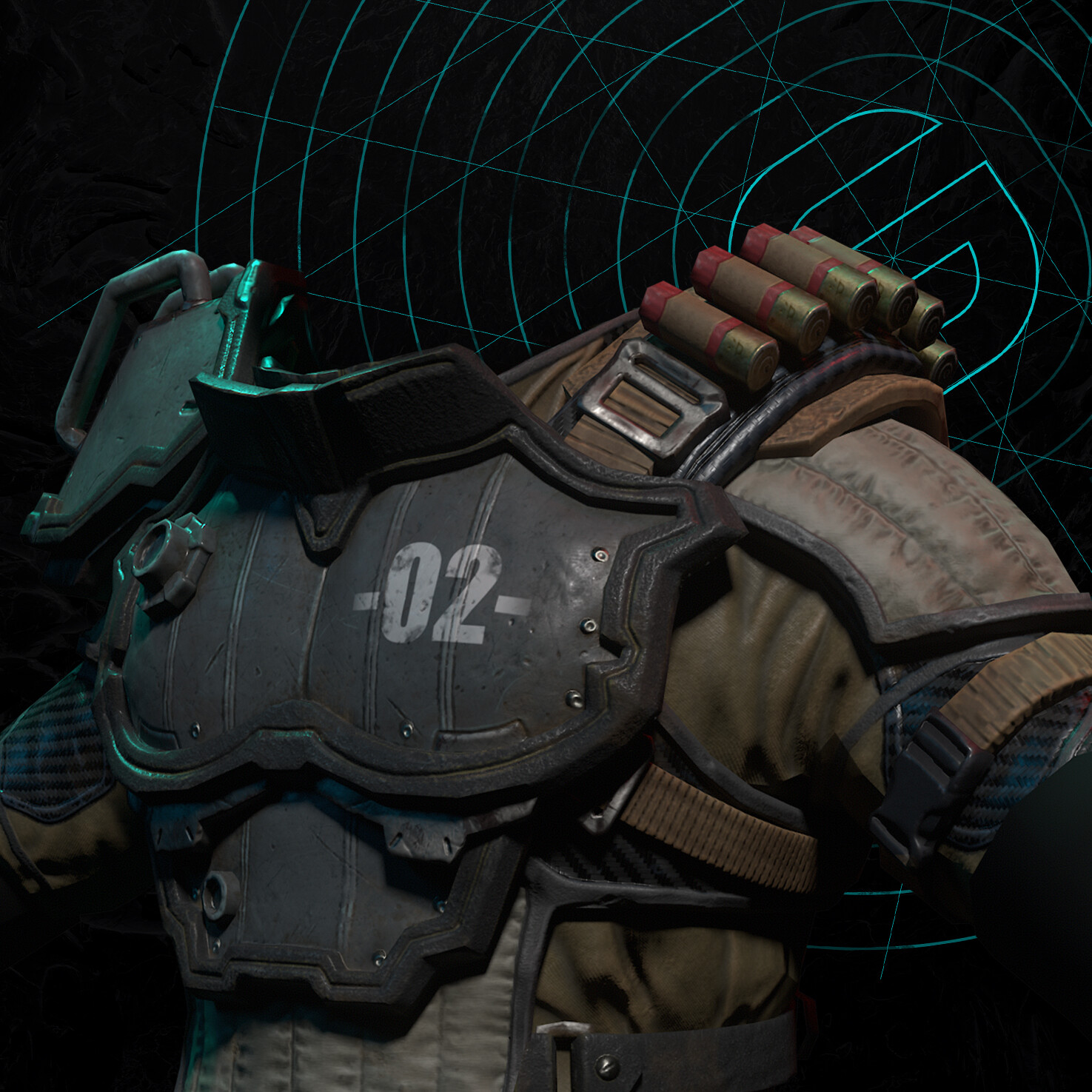 ArtStation - Modern Combat Armor