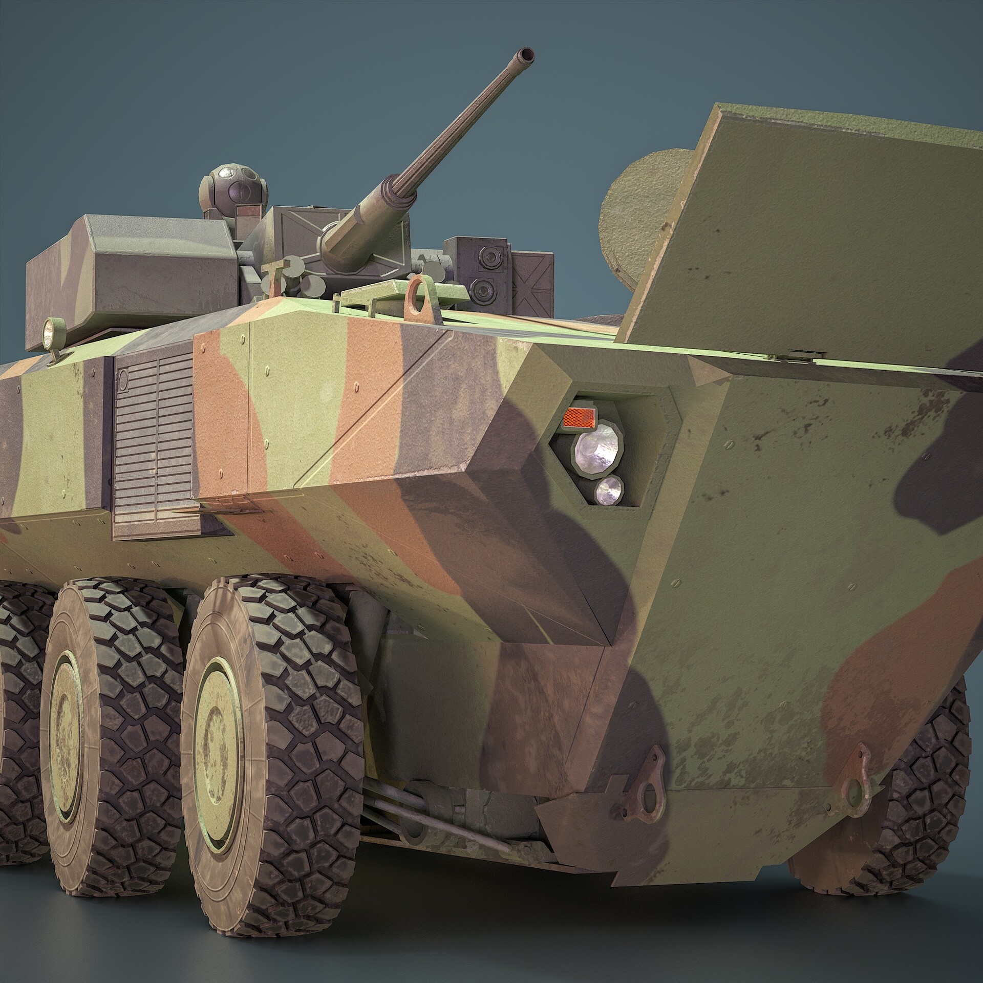 ArtStation - U.S. Marine Corps Amphibious Combat Vehicle (ACV) 30-mm ...
