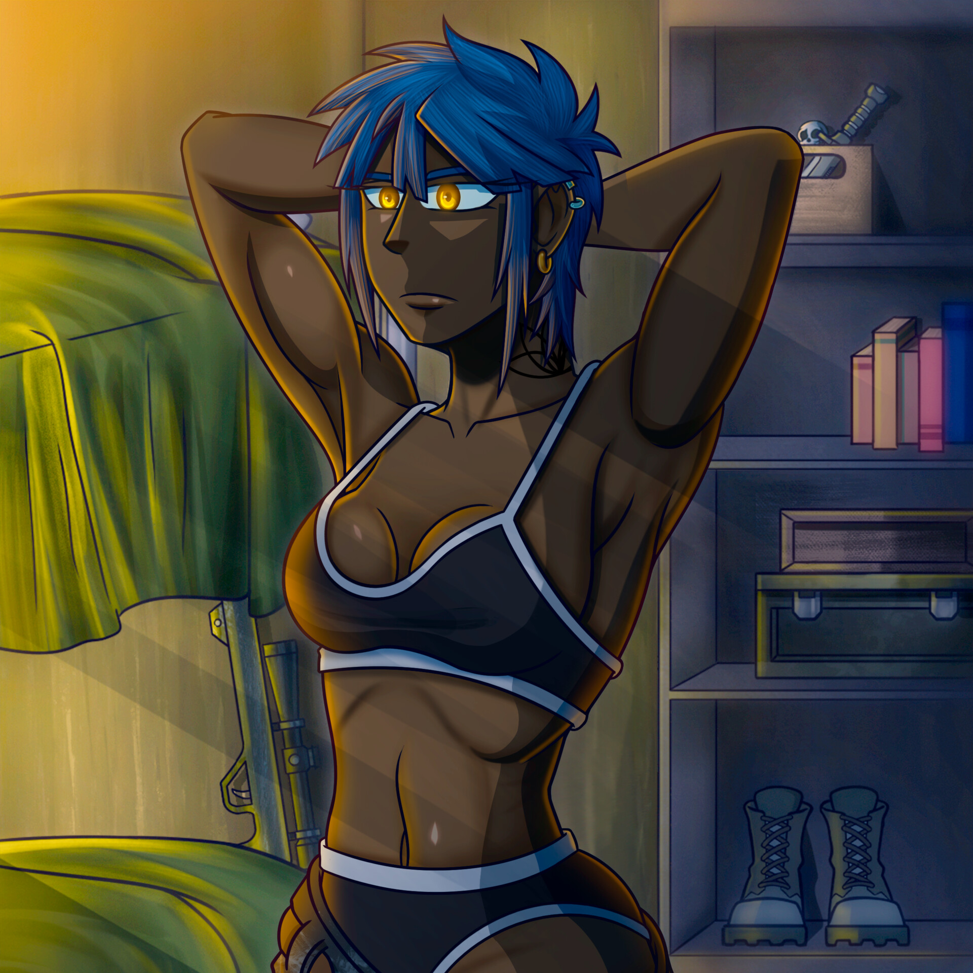 ArtStation - Lotus getting dressed