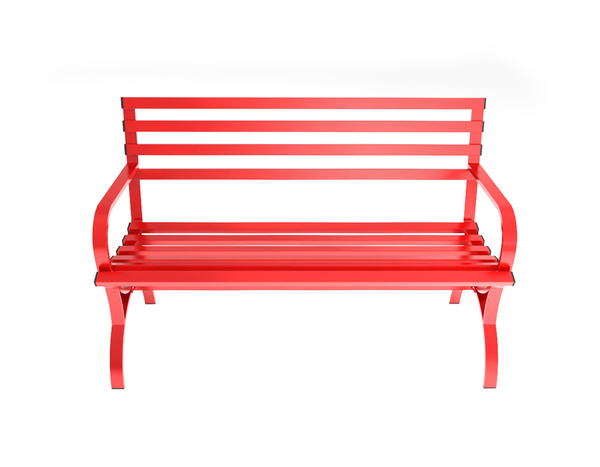 ArtStation - 34587667-GENERIC-BENCH_LANCAS-RED