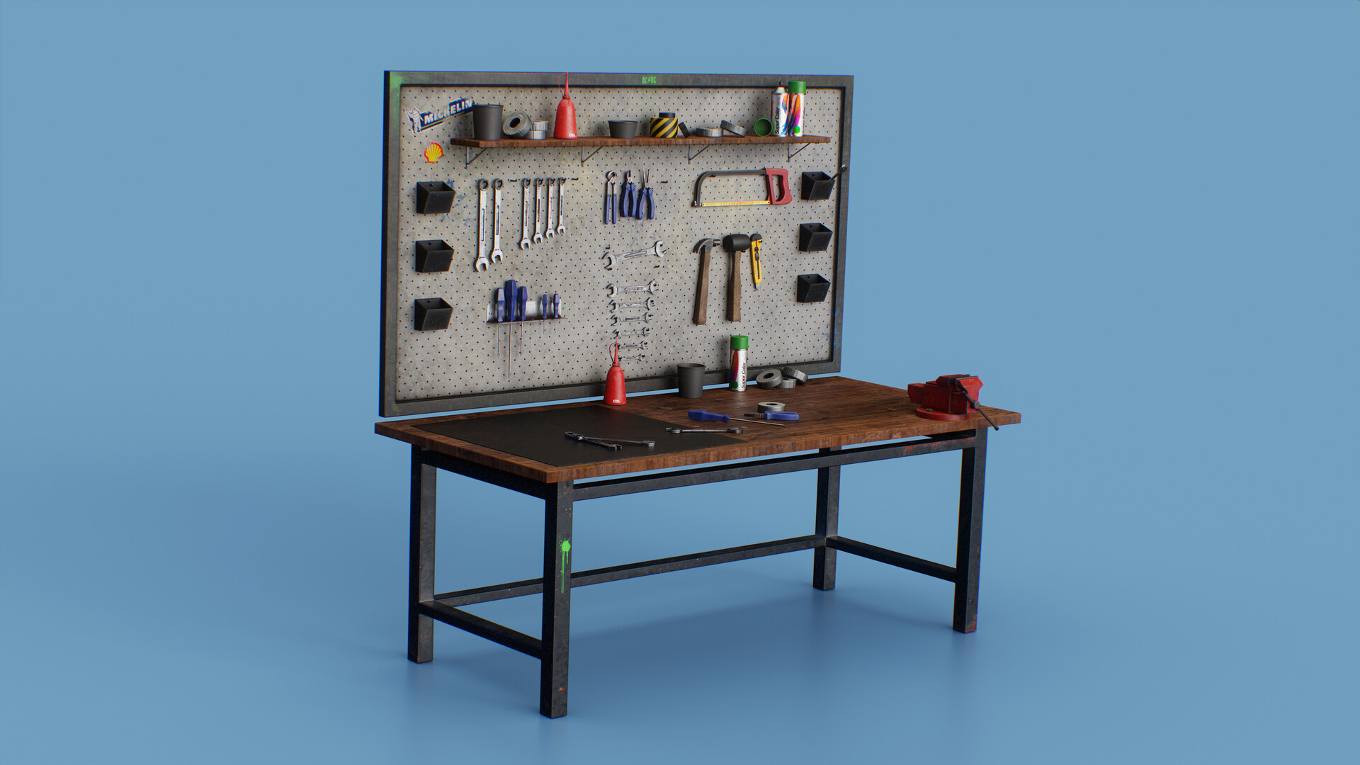 ArtStation - Tools - Truck Workshop