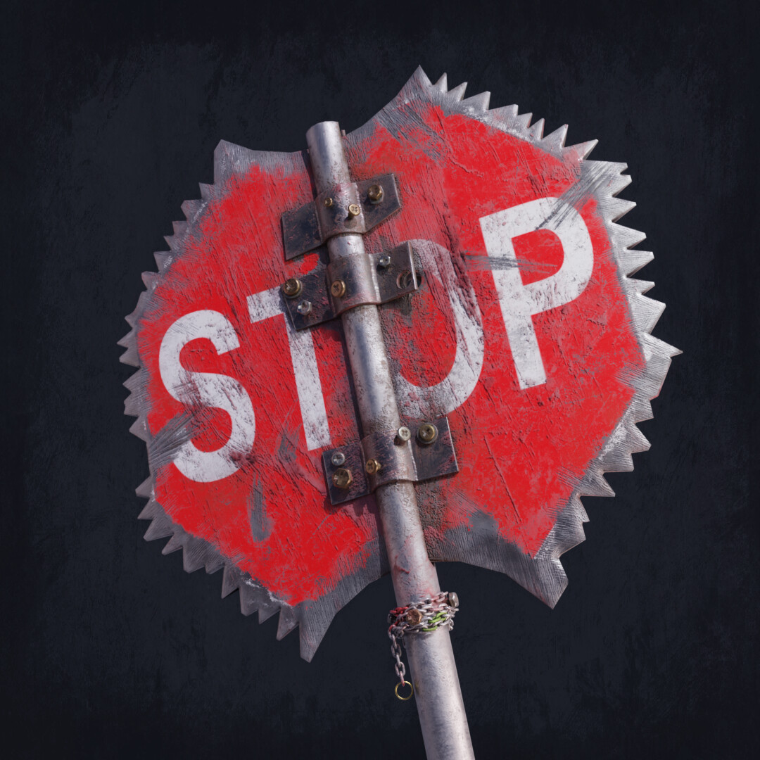 ArtStation - Post Apocalyptic Axe