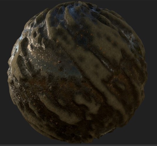 ArtStation - PBR Texture (MUD)