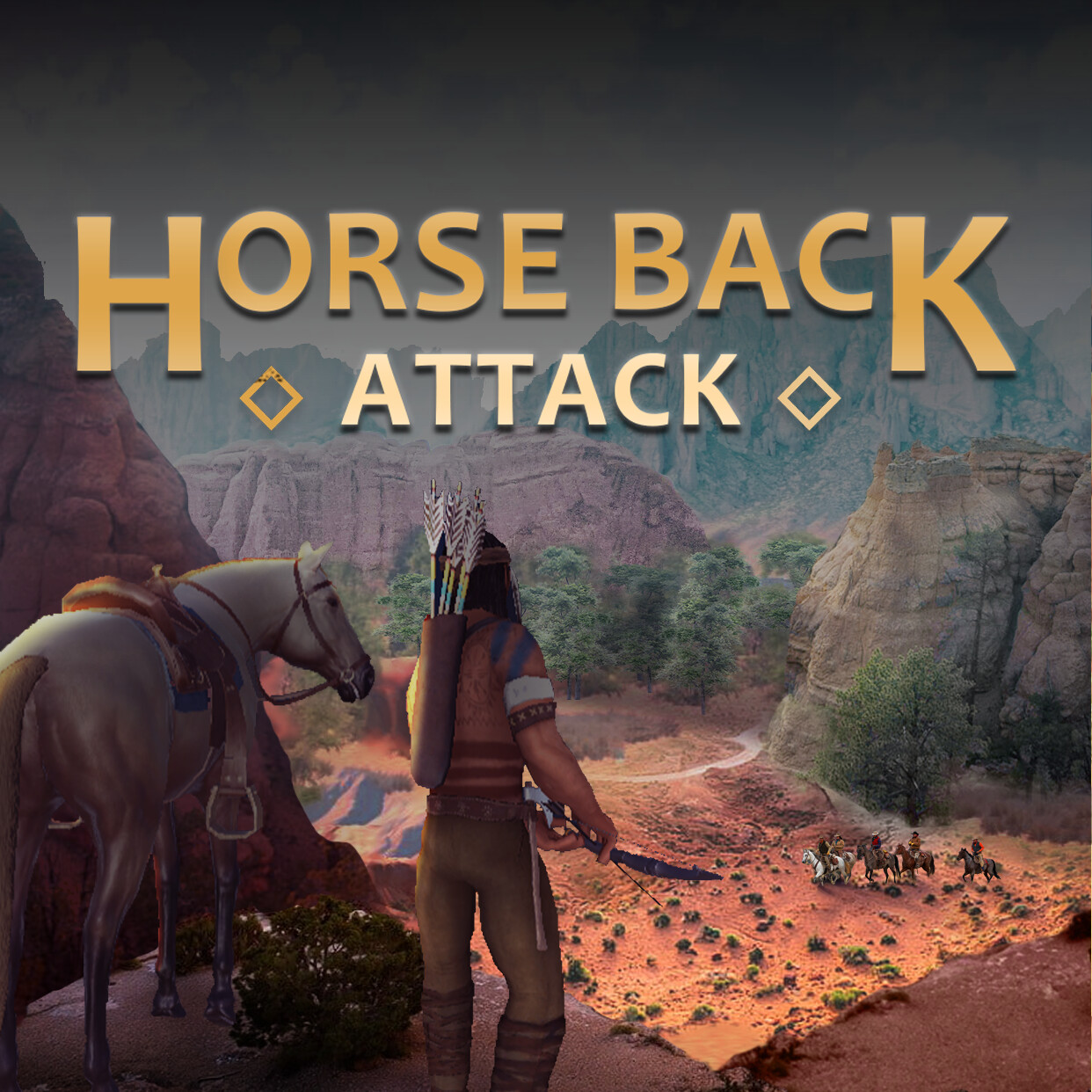 ArtStation - Horse Back Attack Game UI