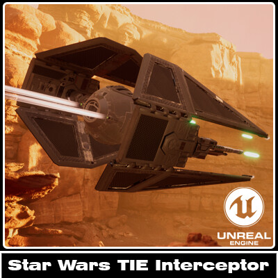 ArtStation - TIE Interceptor Custom
