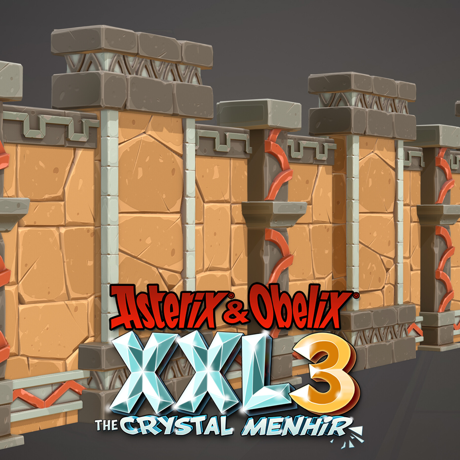 ArtStation - Asterix & Obelix XXL 3 - Maze Blocks