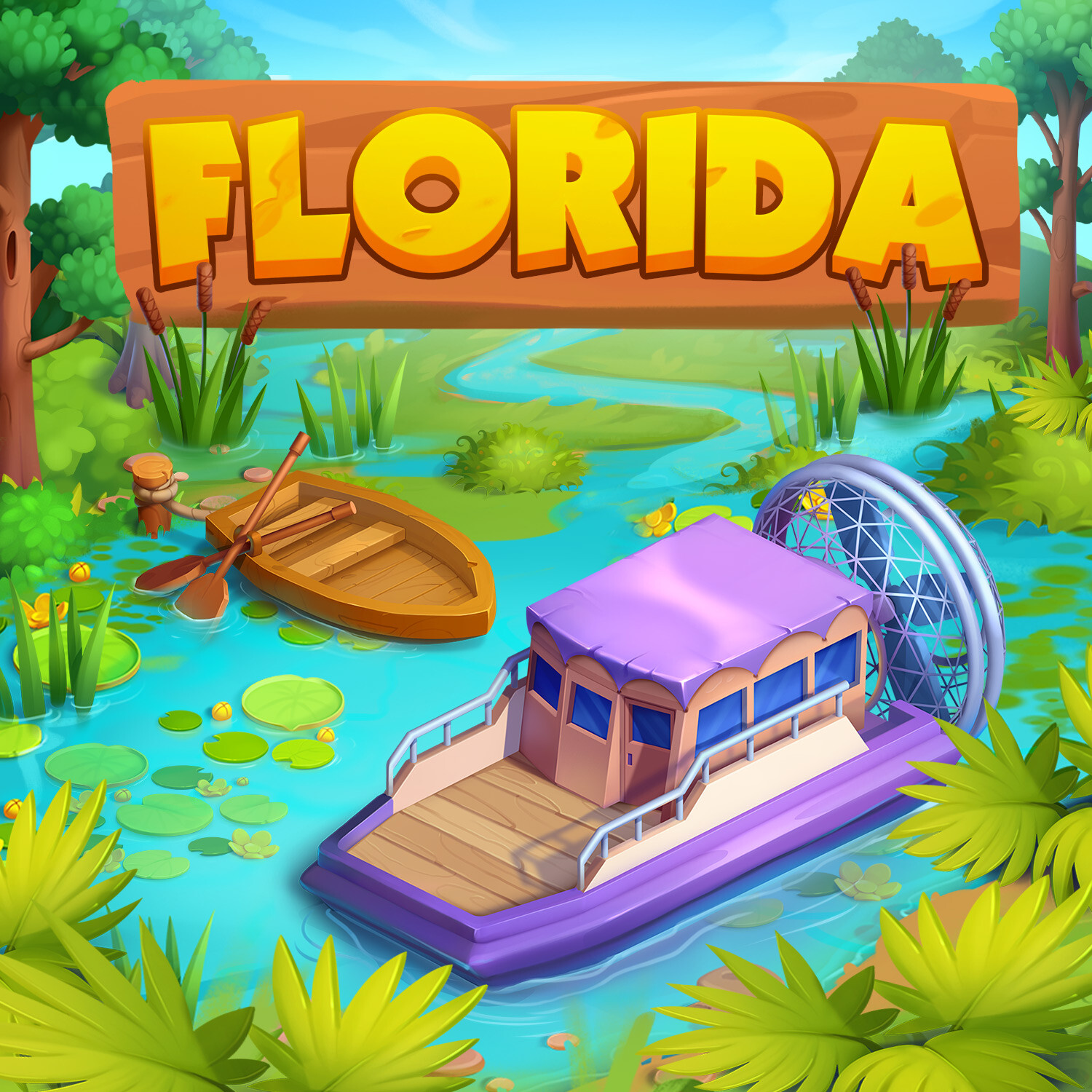 ArtStation - Florida Location - Zombie Pets