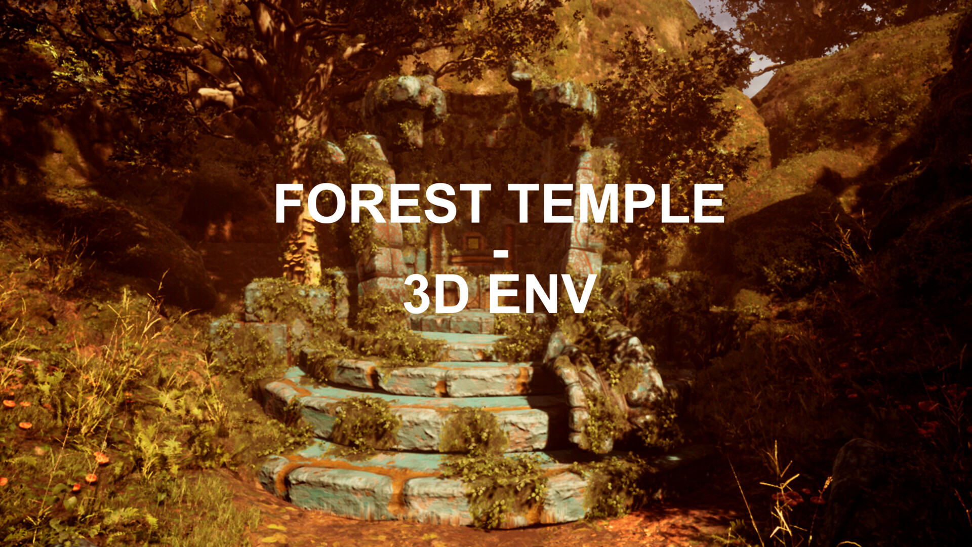 ArtStation - Level Environment - The Forest Temple