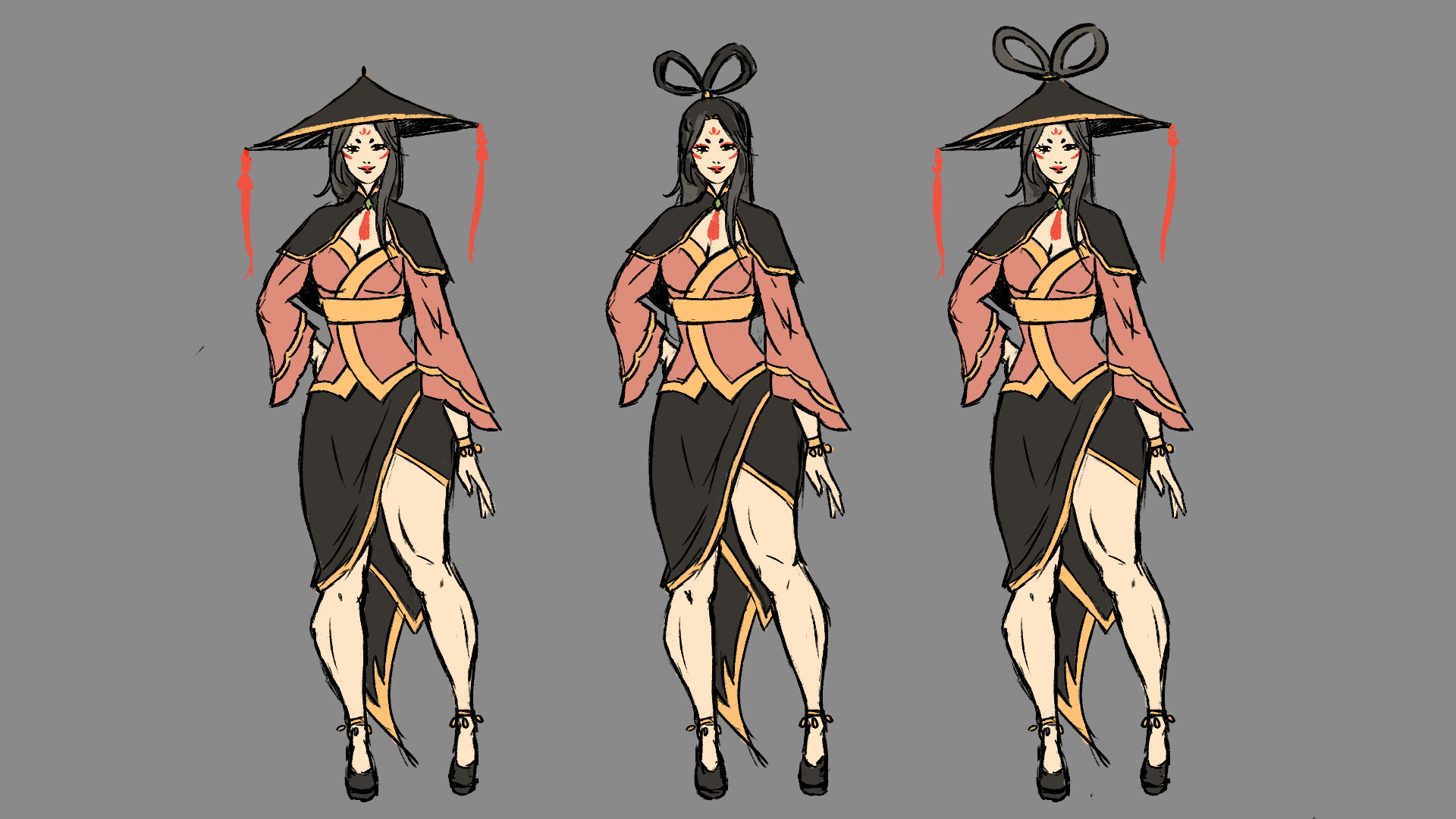 ArtStation - Character Visualization Part 1 - Ideas, drafts and the ...