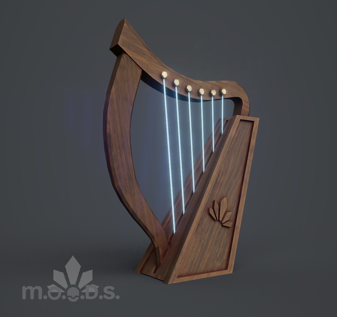 ArtStation - Level Design & Props: Music Room