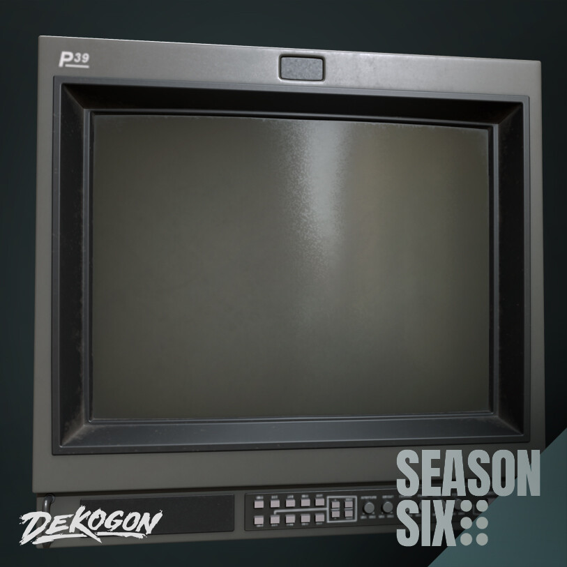ArtStation - Dekogon S6 Props - Monitor_01