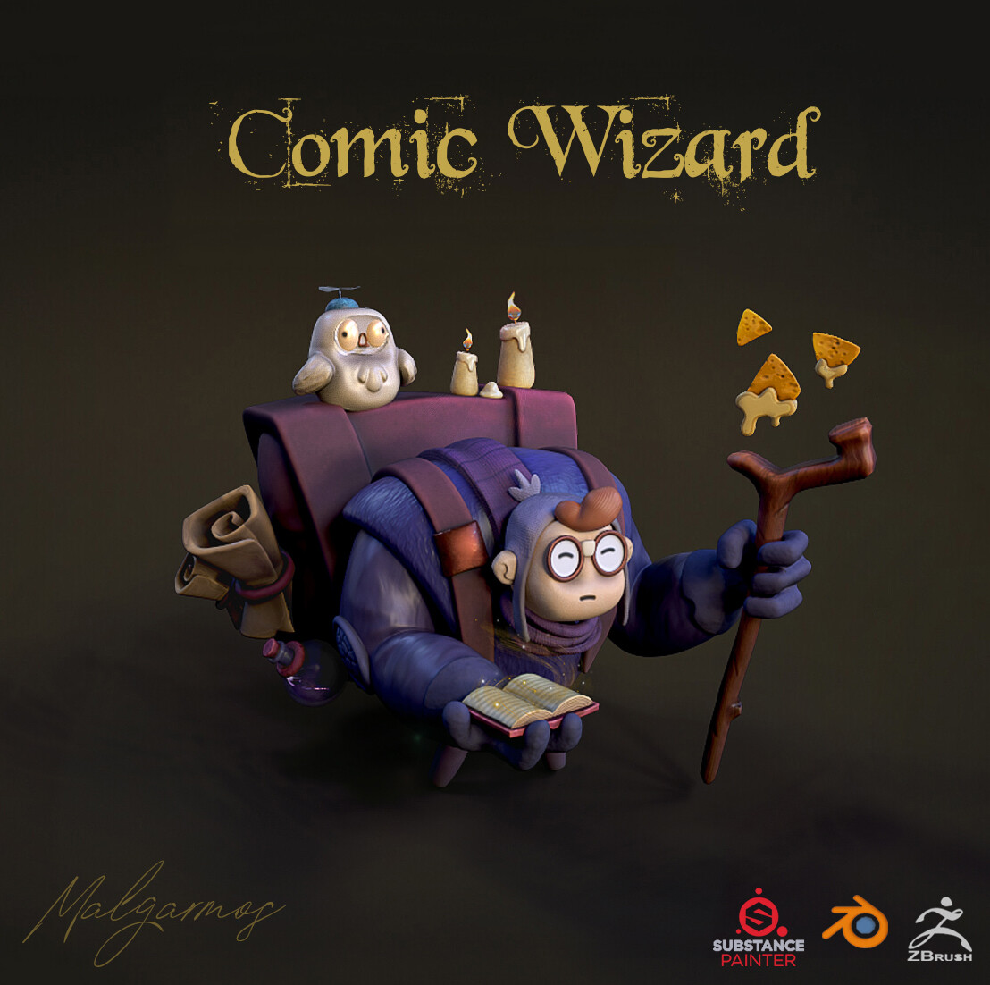 ArtStation - Comic Wizard