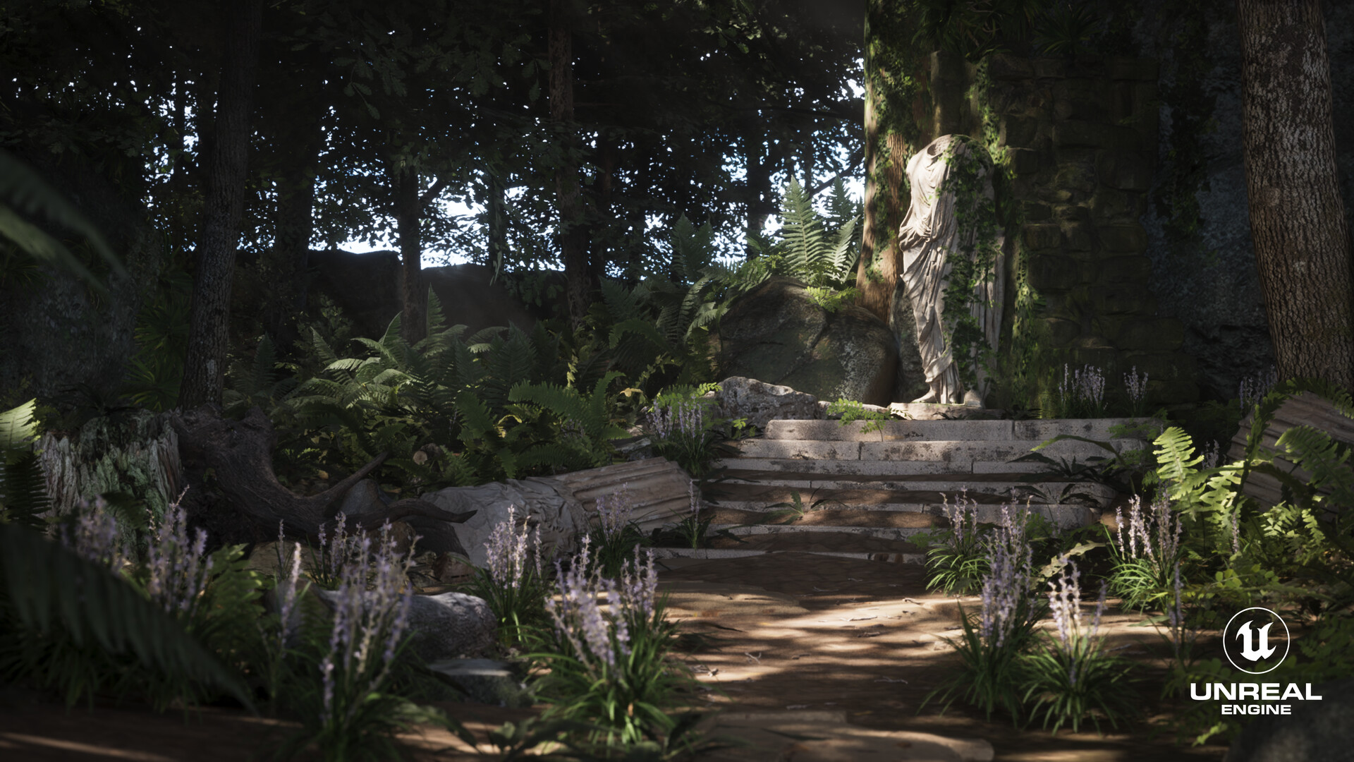 ArtStation - Forest Ruins - UE 5 Environment