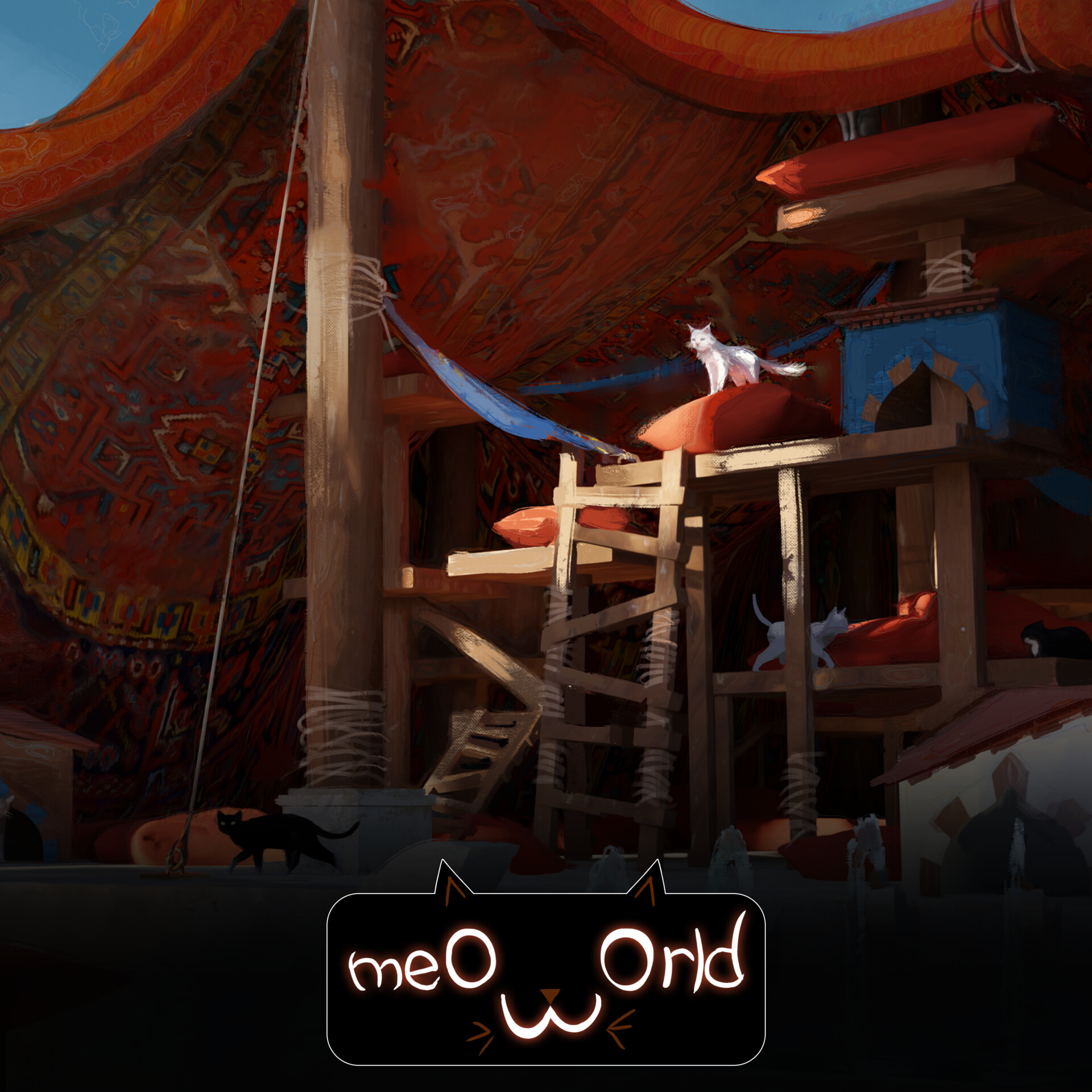 ArtStation - The cat space