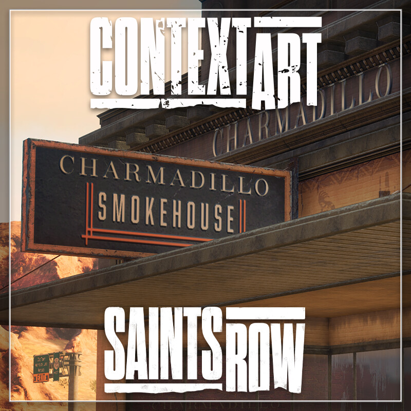ArtStation - Saints Row (2022) Bronze Level signage logos #1