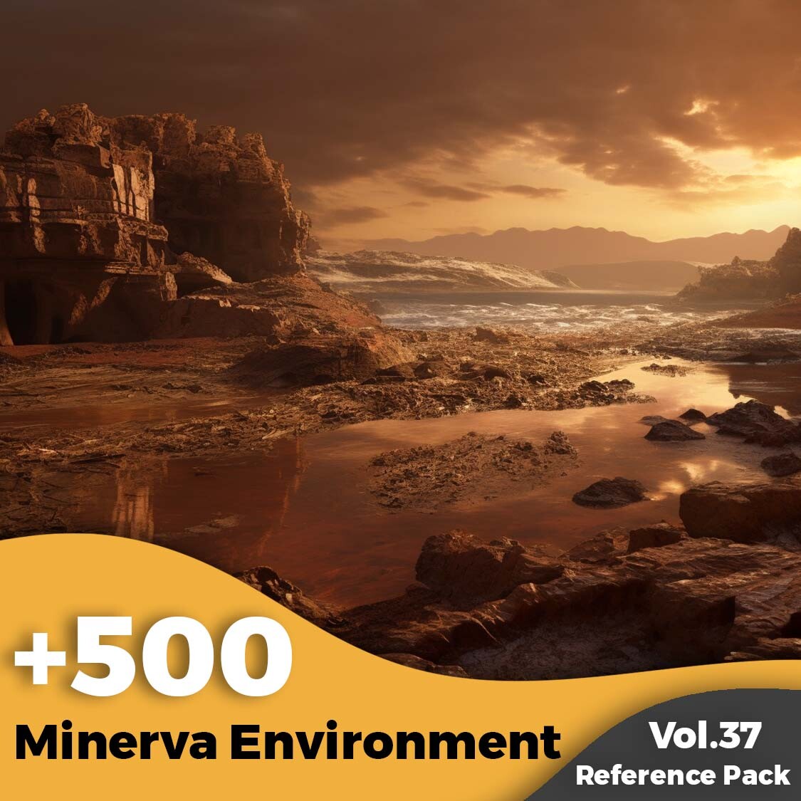ArtStation - +500 Minerva Environment Concept (4k) | Vol_37