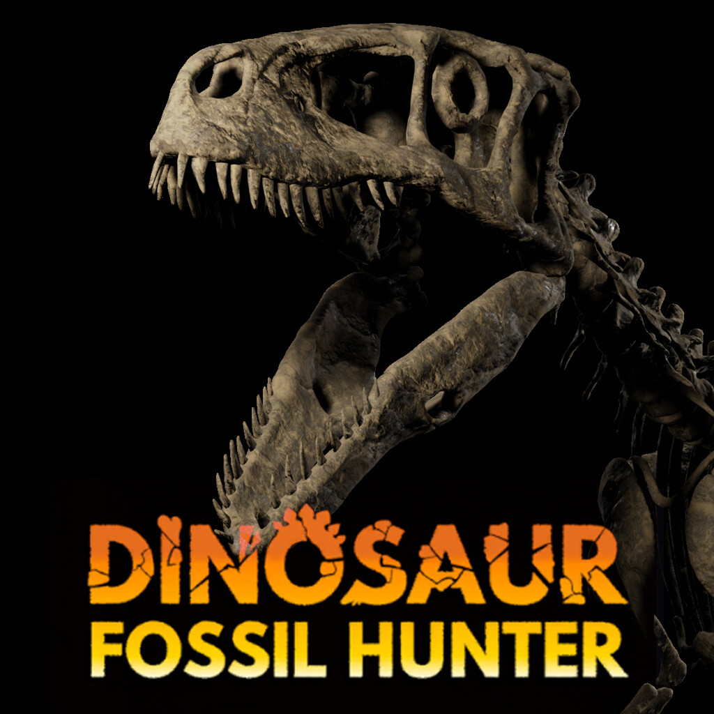 ArtStation - Utahraptor - Dinosaur Fossil Hunter