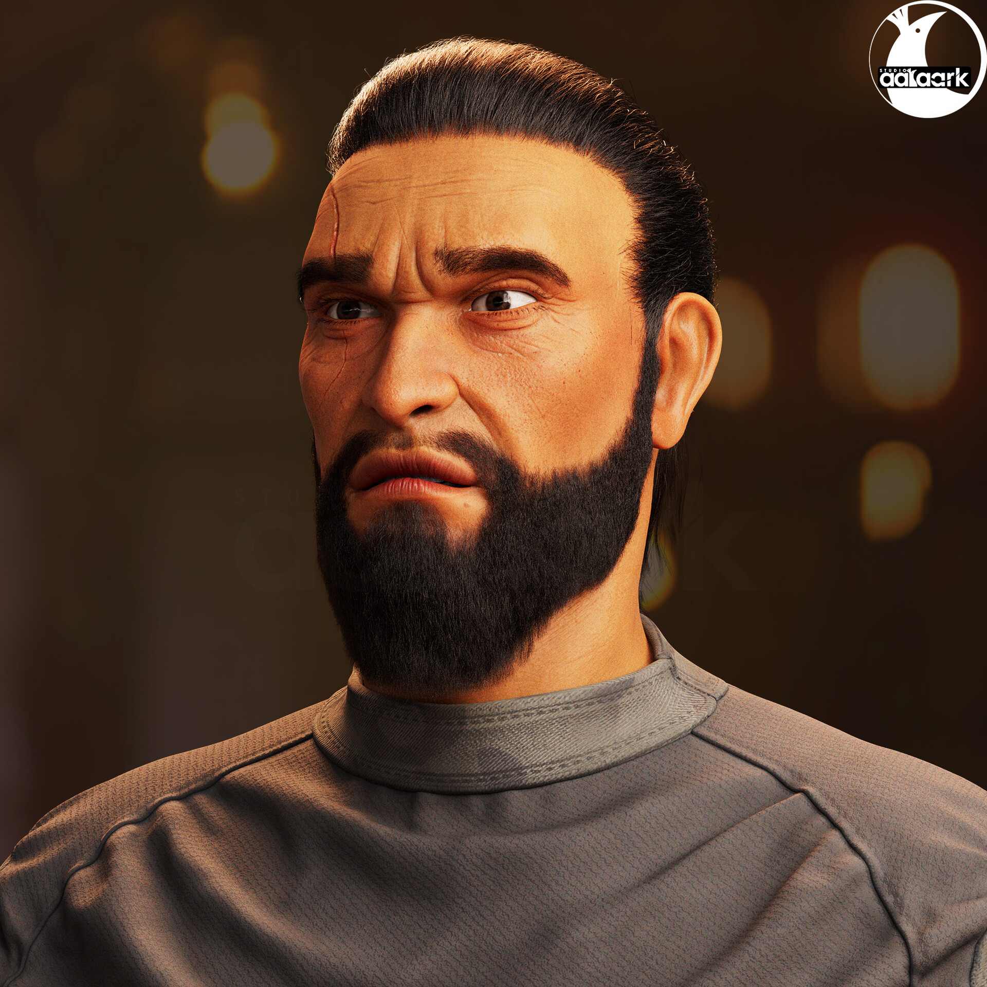 ArtStation - Commando- the relentless warrior