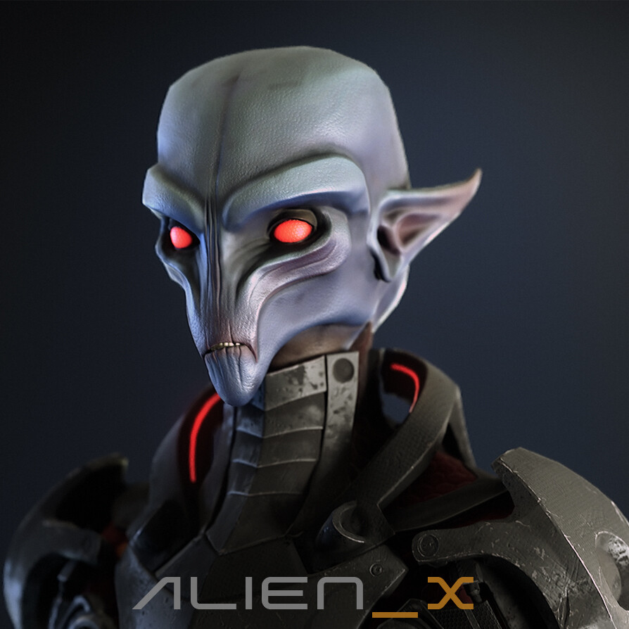 ArtStation - Stylized Alien Character
