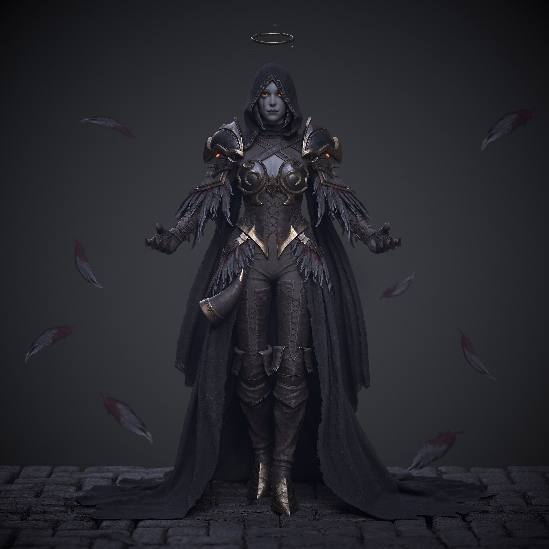 ArtStation - Fallen Angel Hunter