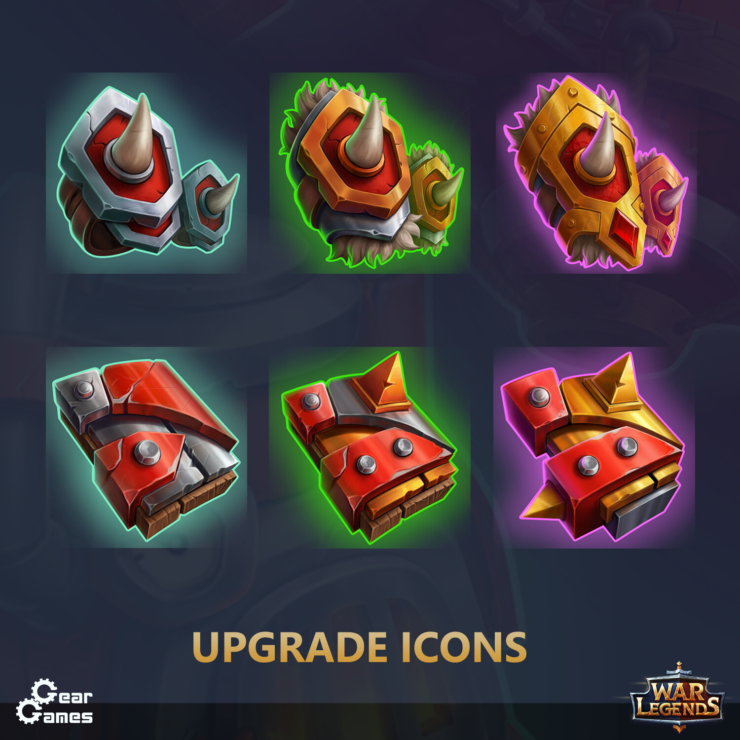 ArtStation - Upgrade Icons