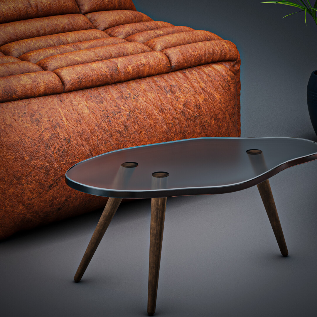 ArtStation - Furniture Render Process