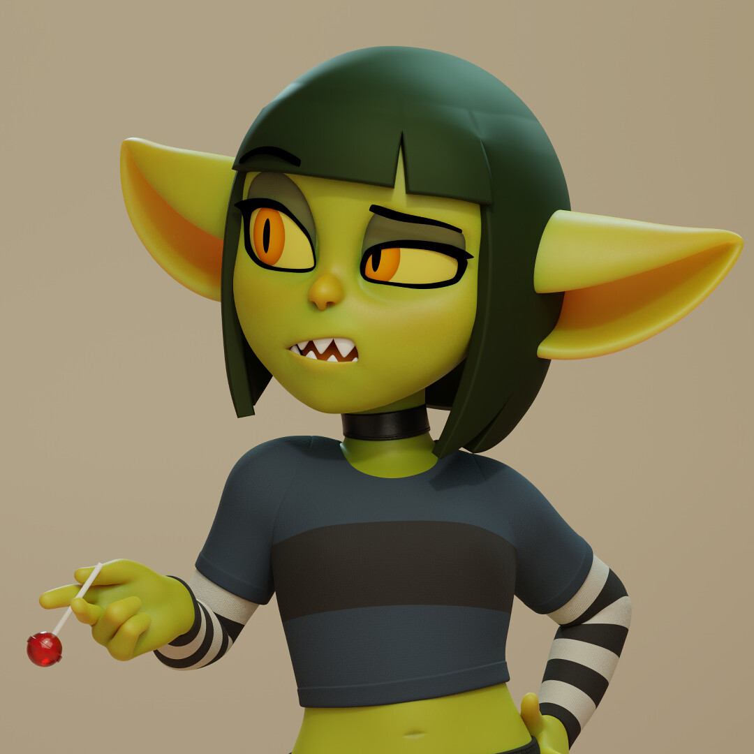 ArtStation - Emma the Goblin