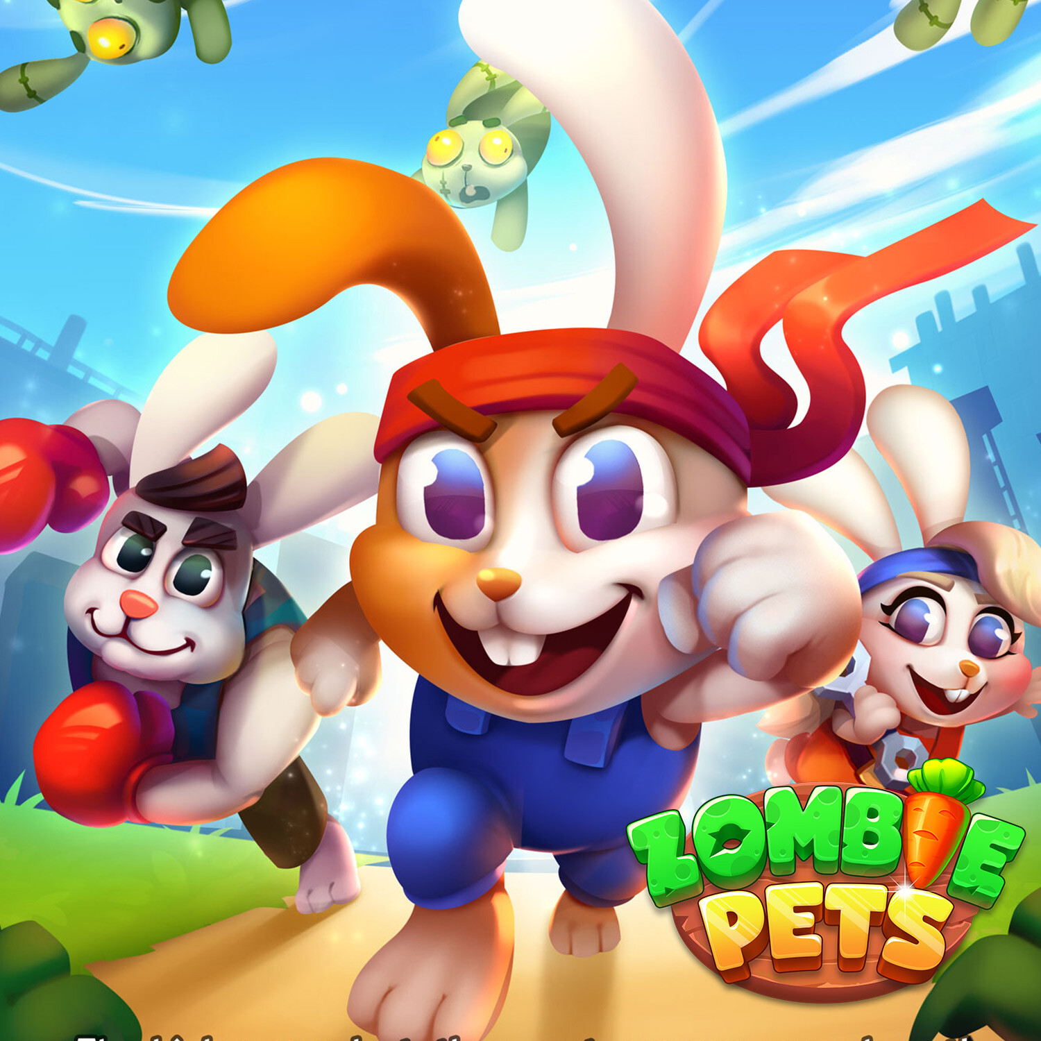 ArtStation - Loading screens - Zombie Pets