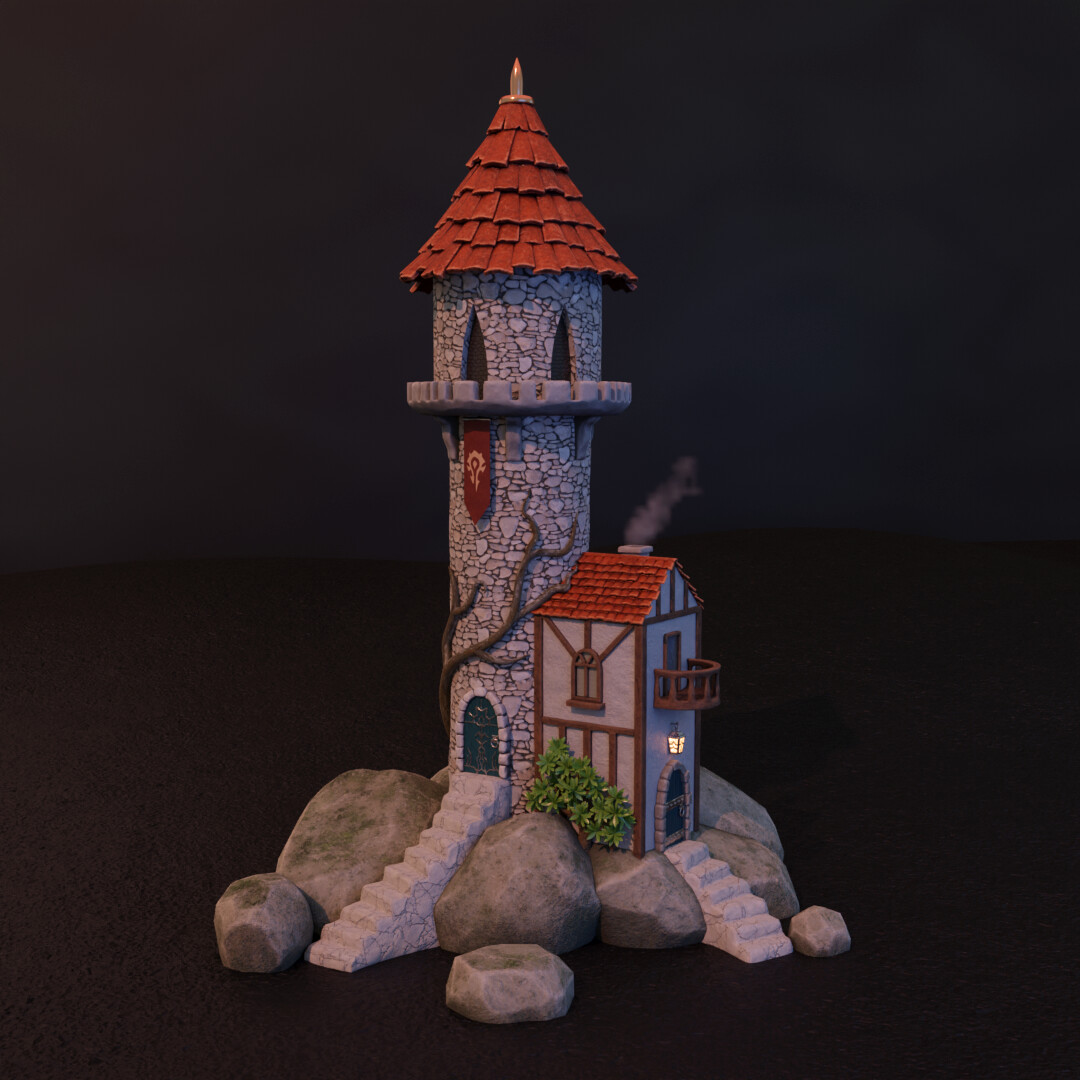 ArtStation - Cozy Tower
