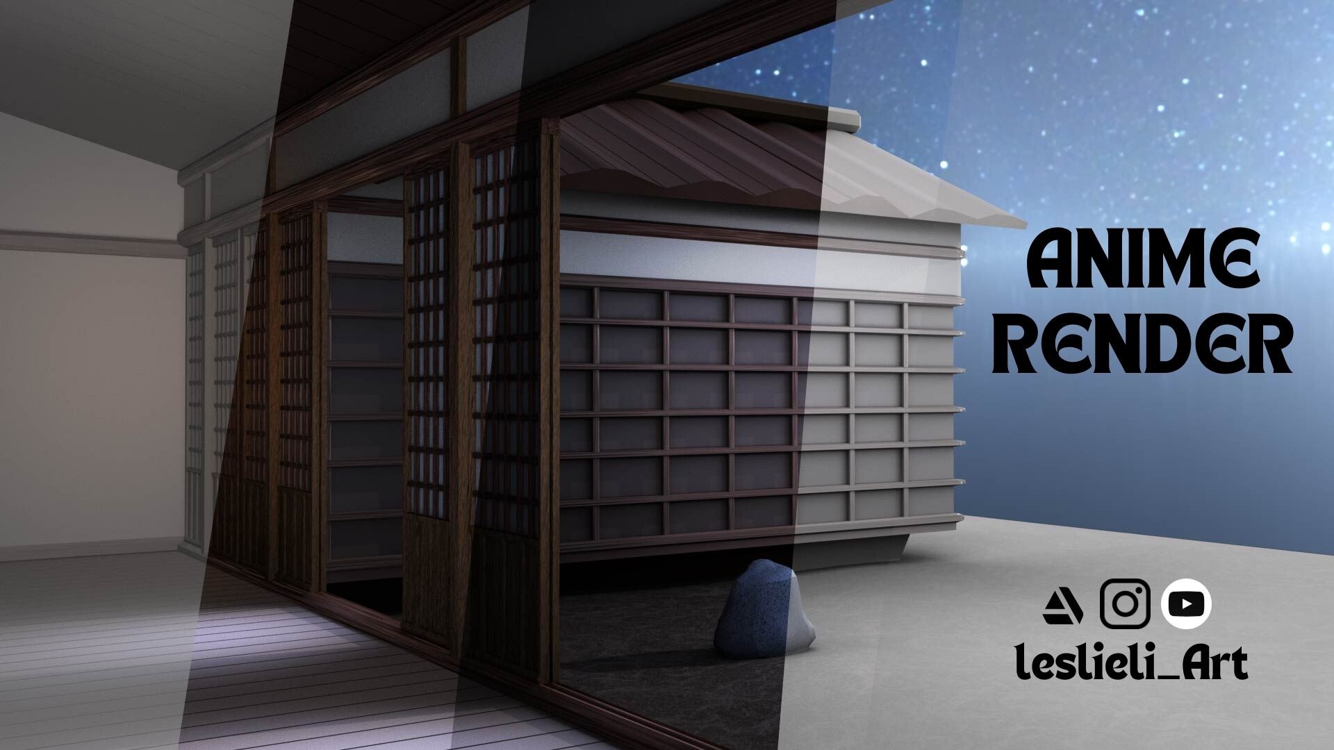 ArtStation - render anime