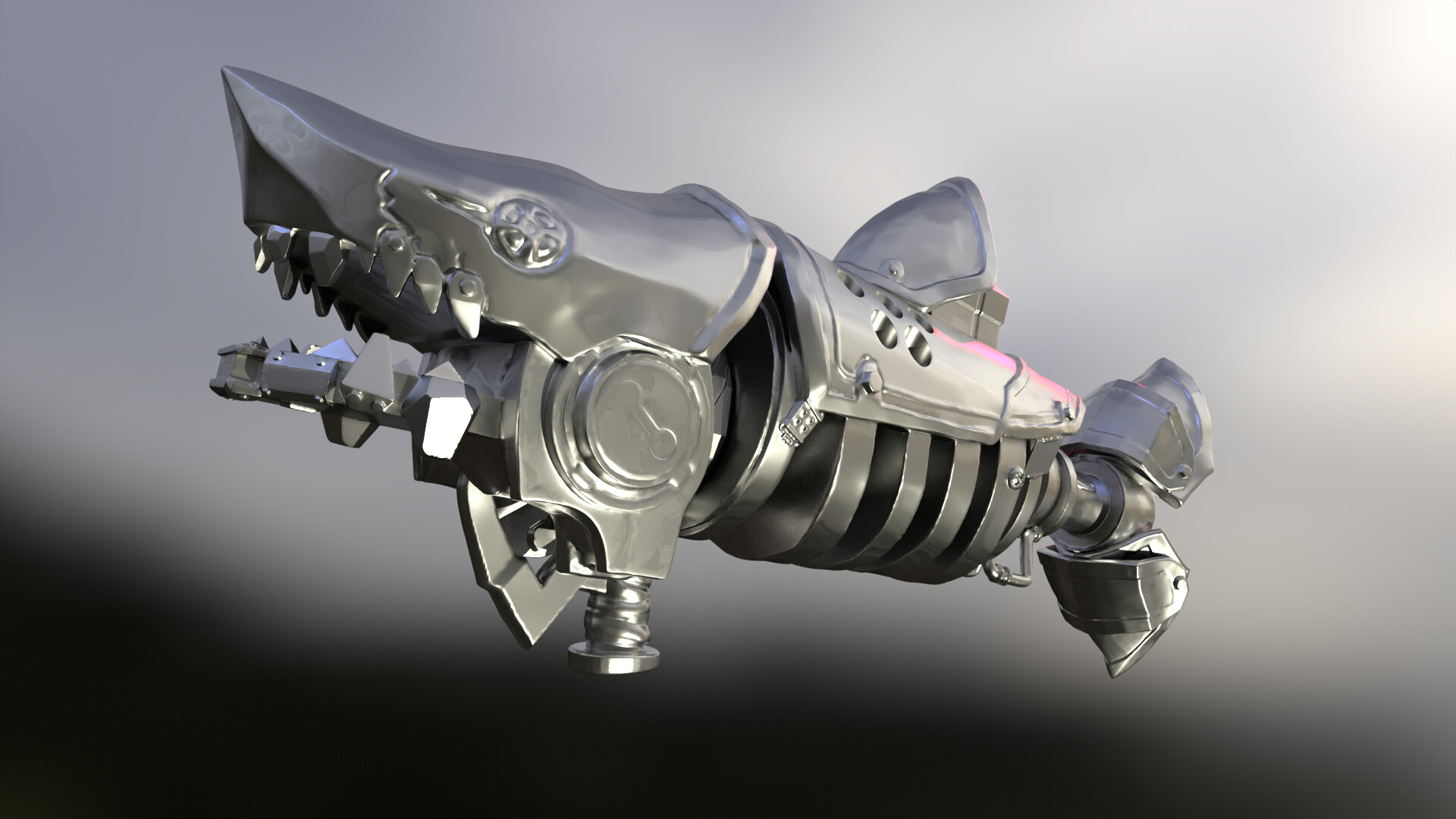 Manuel Limon - Fishbonez gun replica