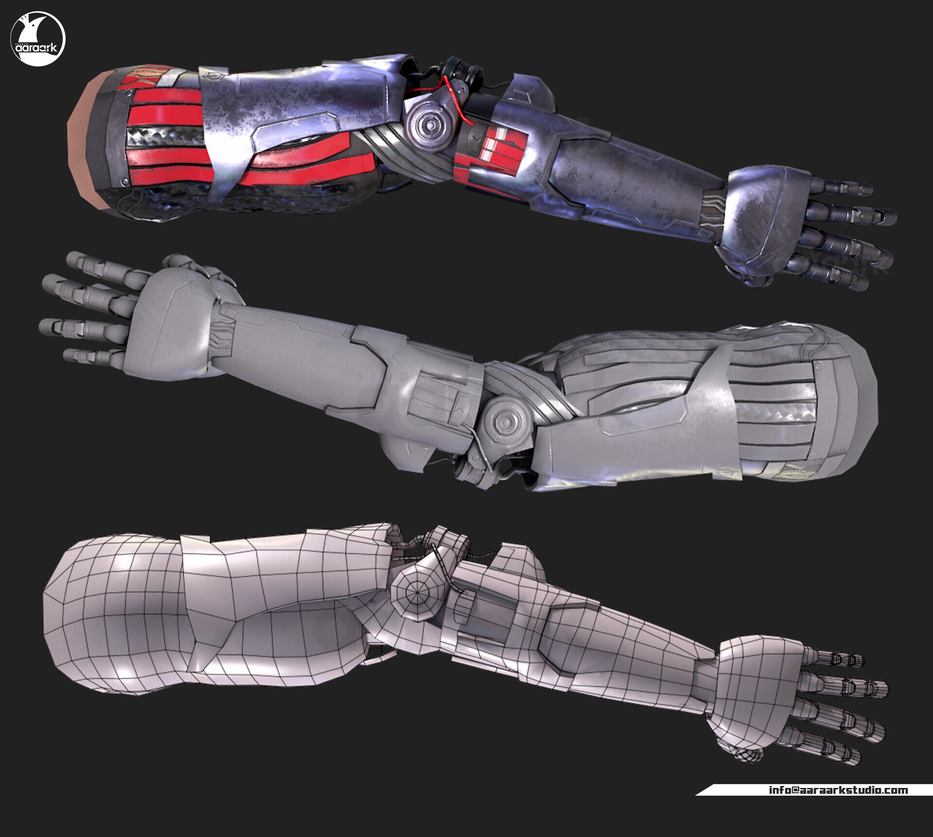 ArtStation - Cyber_arm ( Studio work )