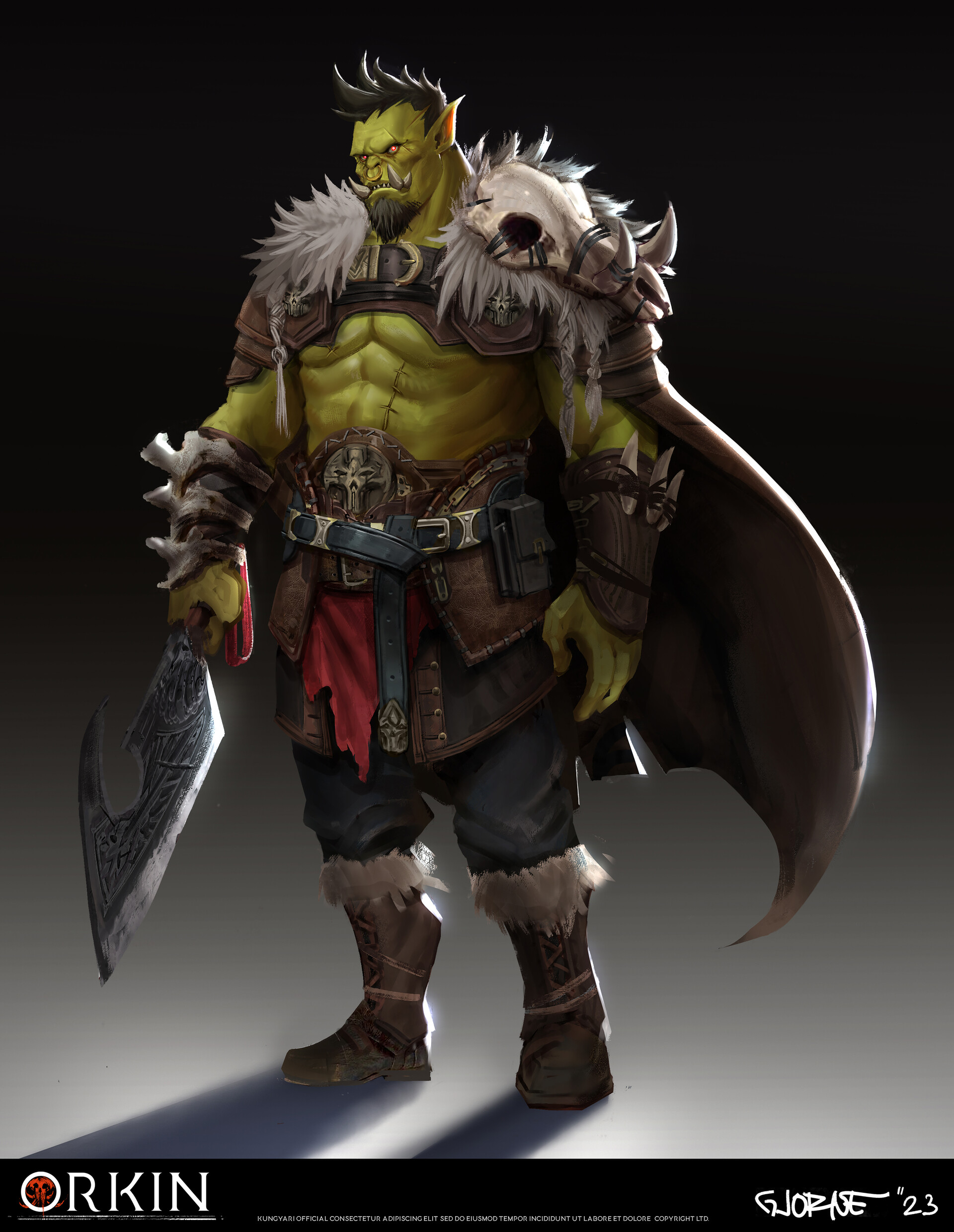 ArtStation - Slayer Orc
