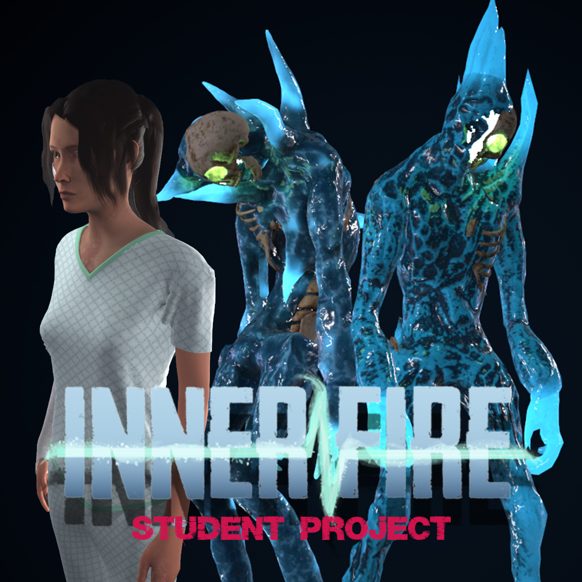 ArtStation - Inner Fire - Character & Environment (Student Project)