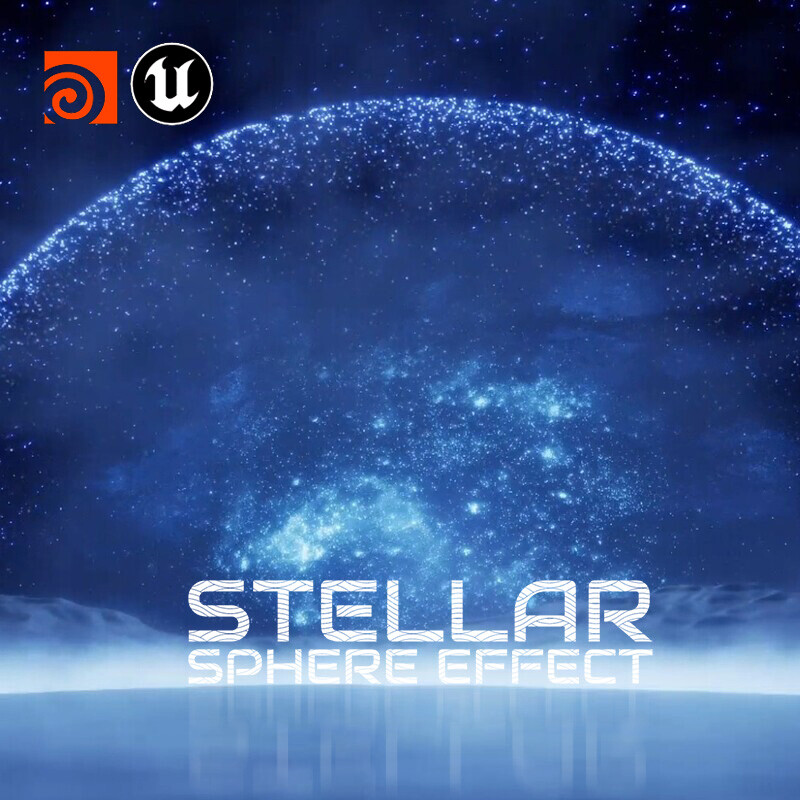 ArtStation - UE5 Stellar sphere effect