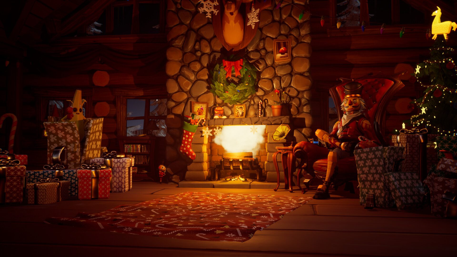 ArtStation - Winterfest Lodge