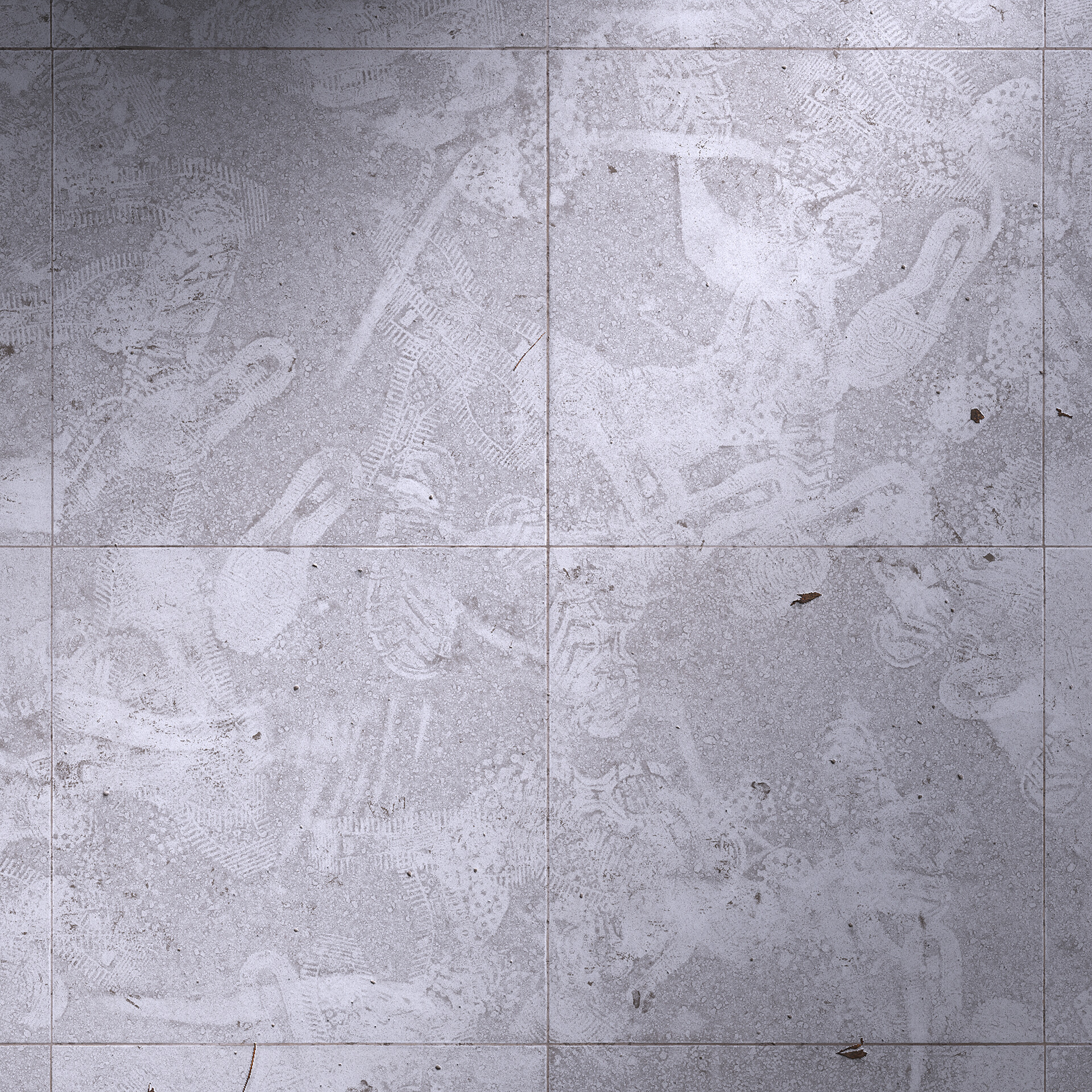 ArtStation - Dusty Floor Tiles Material - Substance 3D Designer