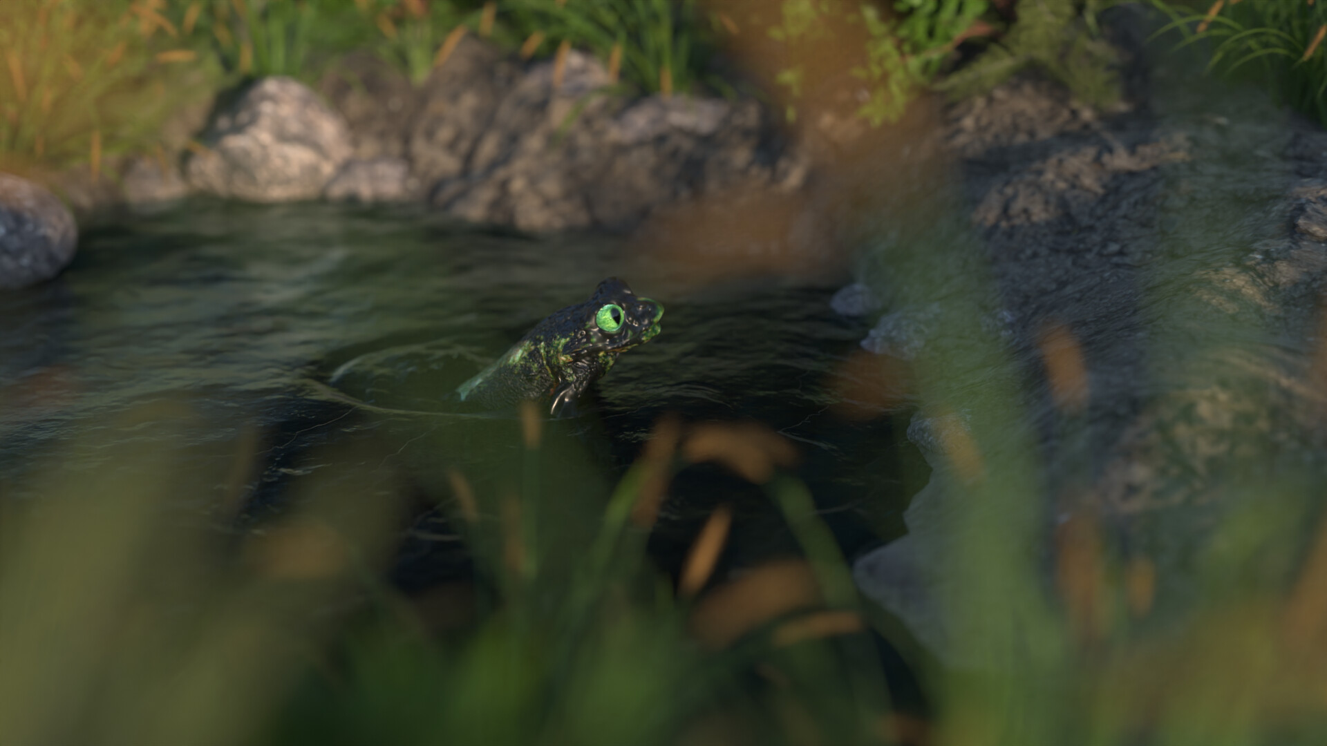 ArtStation - The Frog's Encounter Animation