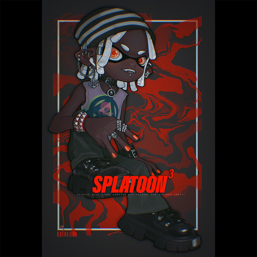 ArtStation - Splatoon fanart