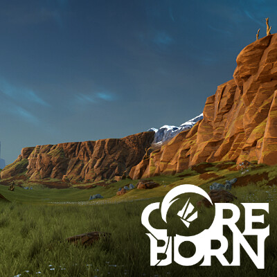 ArtStation - Coreborn - Cliffs and Boulders (Stylized)